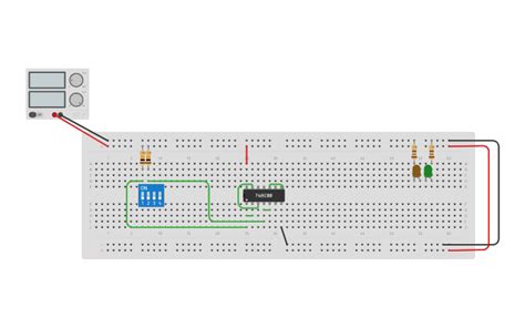 Circuit Design Latch Tinkercad