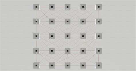 검은 사각형이있는 흰색 사각형 사진 Unsplash의 신경망 이미지