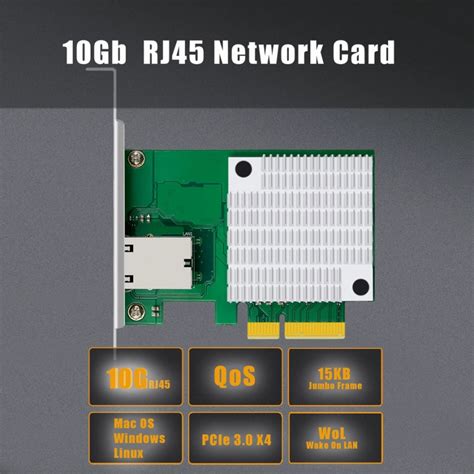 St7443 10gb Rj45 Ethernet Network Card With Marvell Aqc113 Controller Pcie 4 0 X1 3 0 X4 Interface
