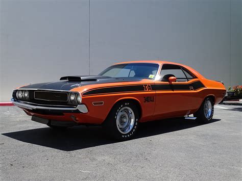 1970 Dodge Challenger Challenger Dodge 1970 Yellow Old Rt Original Front Classic Muscle Usa