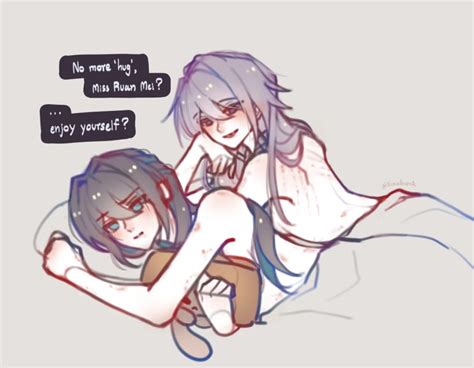 Rule 34 2girls After Sex Bite Mark Bite Marks Biting Blanket Blush