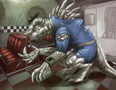 Fallout 4 Deathclaw In Vault 111 Fallout Fan Art Fallout Concept Art Fallout 4 Fan Art