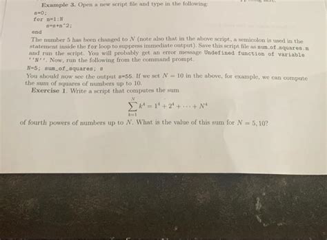 Solved Exercise At The Bottom Of The Page This Is For Chegg
