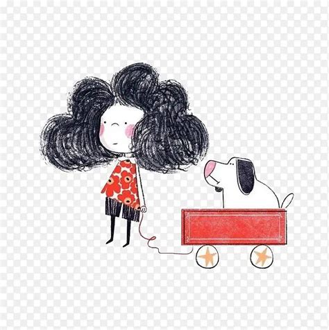 爆炸头女孩png图片素材下载 图片编号8508021 Png素材网