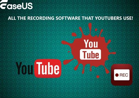 What Recording Software Do Youtubers Use [2025 Guide]