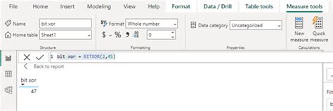 Power Bi Dax Bitwise Functions Geeksforgeeks