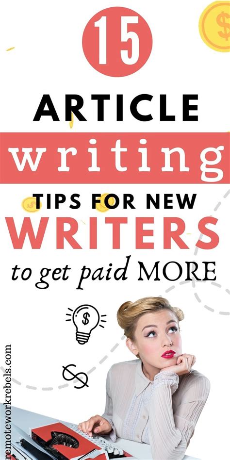 15 Critical Article Writing Tips For New Writers To Earn More Artofit