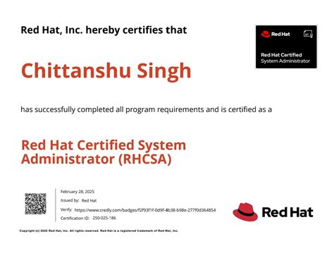 Rhcsa Linux Redhat Certification Sysadmin Learning Growth