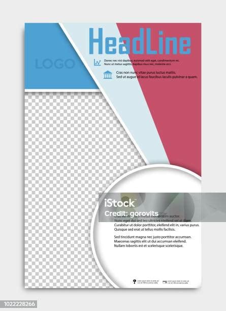 잡지 책 소책자 안내 책자의 표지를 플 라 잉 빈 그림을 흰색 배경에 고립입니다 서식 파일 디자인에 대 한 준비를 비웃는 다 교과서에 대한 스톡 벡터 아트 및 기타 이미지