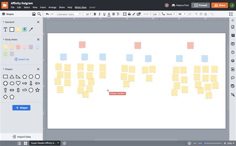 Affinity Diagram Software Diagram Tool Online Lucidchart