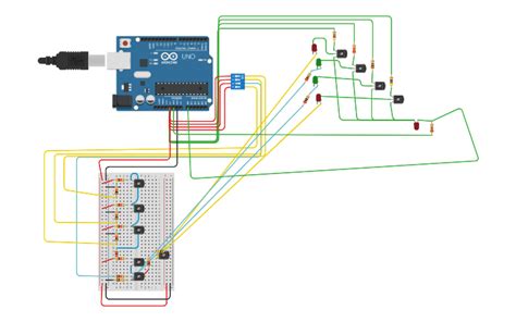 Circuit Design Copie Du Circuit Coffre Final Code Tinkercad