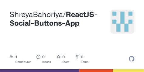 Github Shreyabahoriyareactjs Social Buttons App