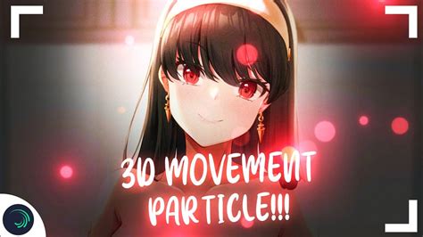 3d Movement Particle Tutorial Alight Motion Youtube