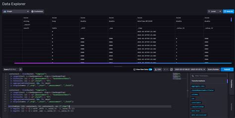 InfluxDB Flux Query Space For Data Preparation On Dashboard And Diagram Basis Issue 30094
