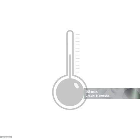 뜨거운 또는 차가운 날씨를 보여주는 온도계 장비 온도계 Iconcelsius 그리고 화씨 기상학 온도계 측정 벡터 일러스트 레이 션 0명에 대한 스톡 벡터 아트 및 기타