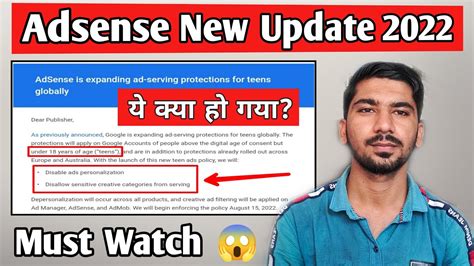 Adsense New Update June Adsense Policy Update YouTube