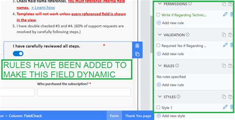 how to build dynamic sharepoint forms with rules infowise blog