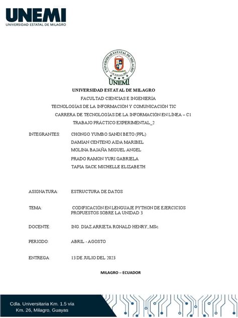 S10 Tarea 2 Pdf Cadena Informática Python Lenguaje De