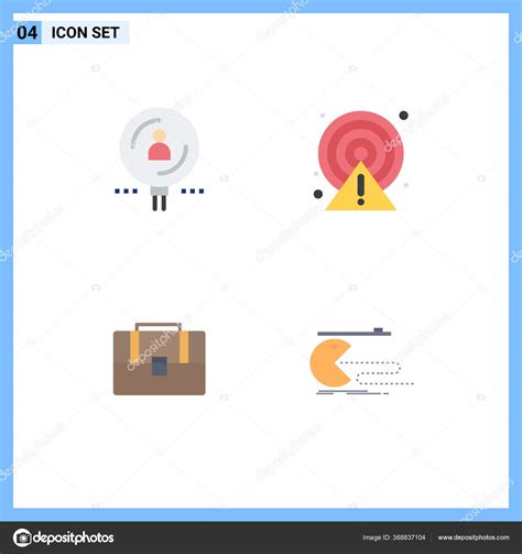 Universal Flat Icons Set Web Mobile Applications Find Bag Professional Stock Vector By ©flatart