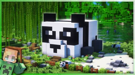 【minecraft How To Build 10】cute Panda House Tutorial Youtube