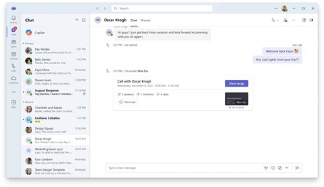 teams 통화 모임 및 이벤트에 대한 지능형 요약 microsoft teams microsoft learn