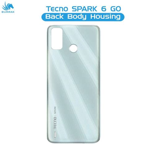Tecno Spark Go Rear Back Body Casing Housing Replacement Battery Back Door For Tecno Spark