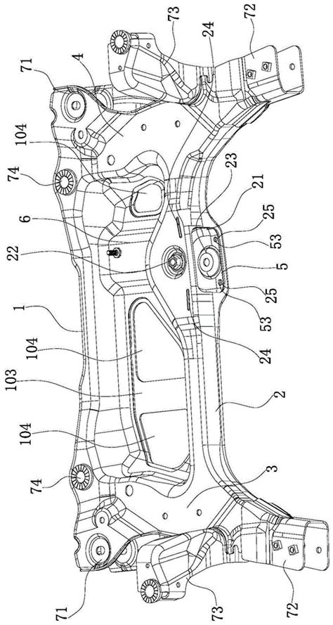 一种前副车架的制作方法