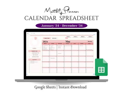 editable monthly calendar 2025 excel spreadsheet template task planner spreadsheet automated