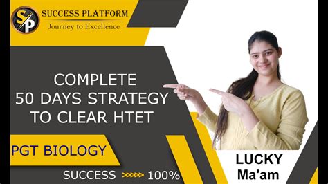 Clear HTET PGT BIOLOGY In Just DAYS By Lucky Ma Am Exam Pattern Strategy Question
