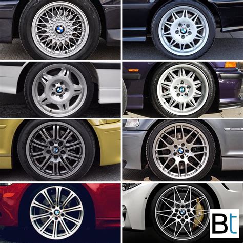 Different Styles Of Bmw Rims