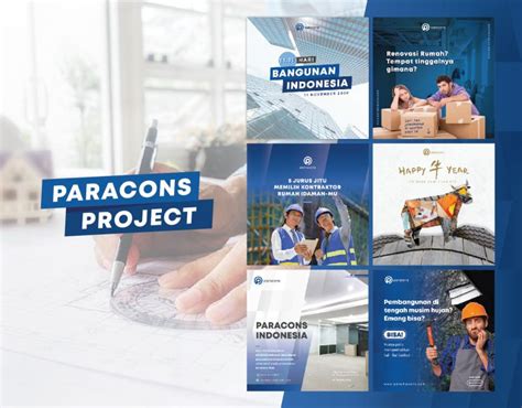 Yongky Lio On Linkedin Paracons Construction Digital Marketing Project
