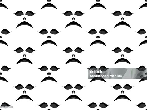 할로윈 무서운 얼굴 원활한 패턴 사악한 무서운 눈을 가진 유령 얼굴 소름 끼치는 얼굴 배너 와 포스터 포장지 및 홍보 용품을위한 축제 배경 디자인 벡터 일러스트레이션 10