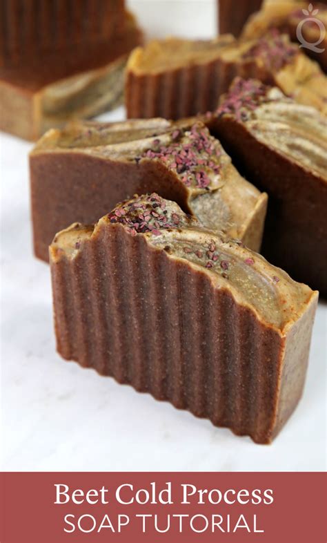 Beet Cold Process Soap Tutorial Soap Queen