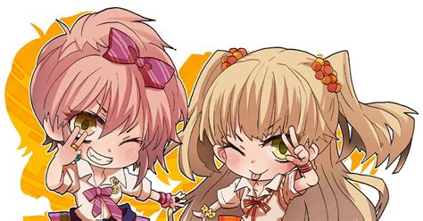 The Idolmaster Cinderella Girls Mika Jougasaki Rika Jougasaki きいろ