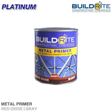 1l Buildrite Metal Primer Rust Resistant Primer Gray And Red