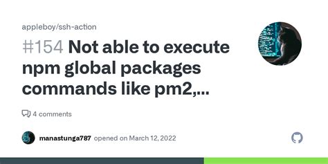 Not Able To Execute Npm Global Packages Commands Like Pm2 Nodemon
