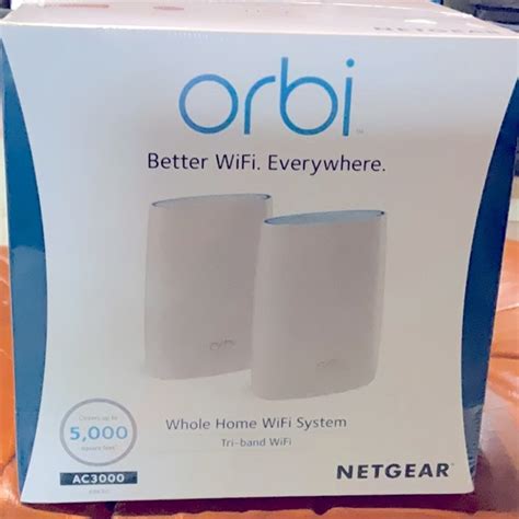 Netgear Networking Netgear Orbi Whole Home Mesh Wifi System With Triband Poshmark