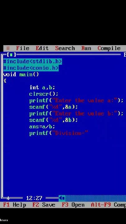 How To Divide Two Numbers In C Program Pratham Modesara Youtube
