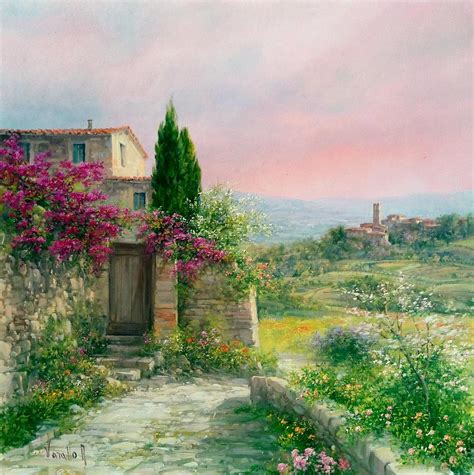 Italy Landscape Wall Art At Kim Jean Blog