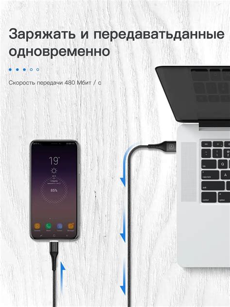 Kuulaa Магнитный кабель Type C Usb Быстрый зарядный адаптер для Samsung Xiaomi Mi 8 9 Huawei