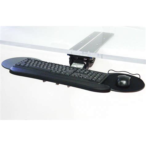 Retractable Keyboard Tray For Sit Stand Desks