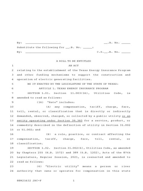 Cssb 6 88r 21632 4 3 23 Pdf Public Utility Loans