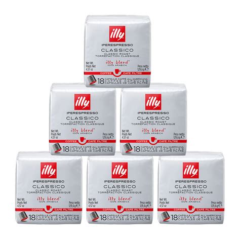 Coffee Capsules Illy Iperespresso Filter Coffee 108 Pcs I Love Coffee