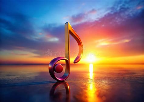 Elegant Half Note Graphic A Strikingly Isolated Musical Symbol For