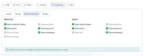Calculate Material Costs YourTradebase Help