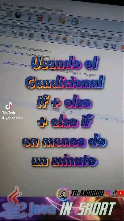 Como Funciona Condicional If Else Else If En Java Usando Netbeans