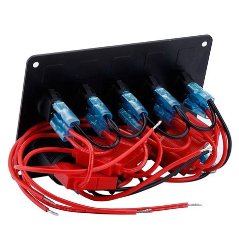 Switch Panel Usb Power Socket Voltmeter Simply Split Charge