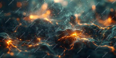 Premium Photo Neural Network An Abstract Representation Of Brain