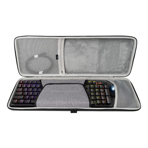 Geekria Hard Case For 100 Keys Keyboard And Mouse Combo Case Hard Shell Carrying Bag Compatible