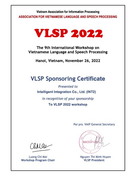 Int2 Sponsors Vlsp 2022 Int2